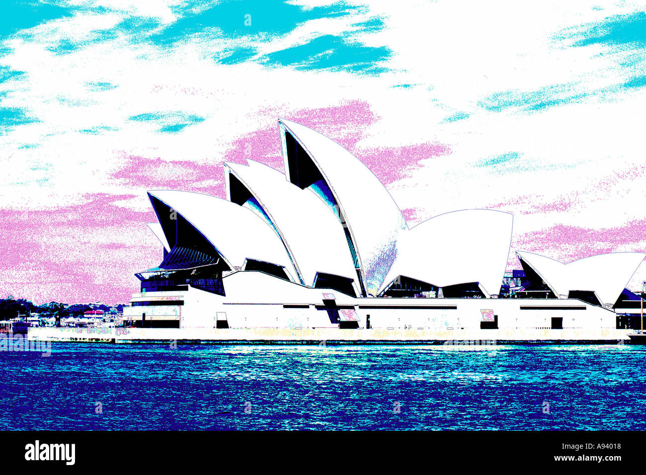 front of the Sydney Opera House in Australia location of the 2000 ...