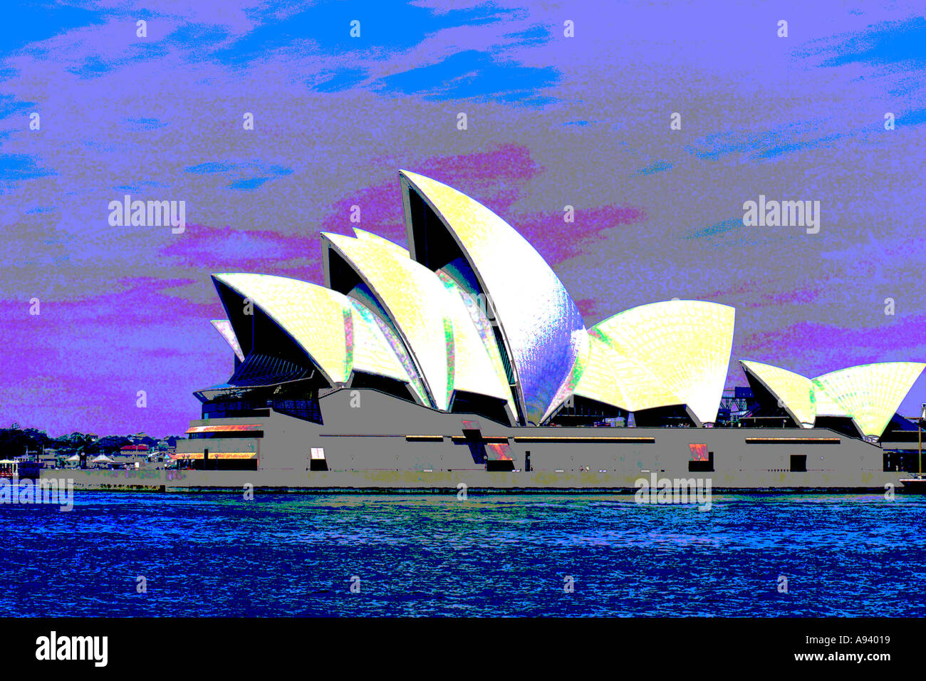 front of the Sydney Opera House in Australia location of the 2000 ...