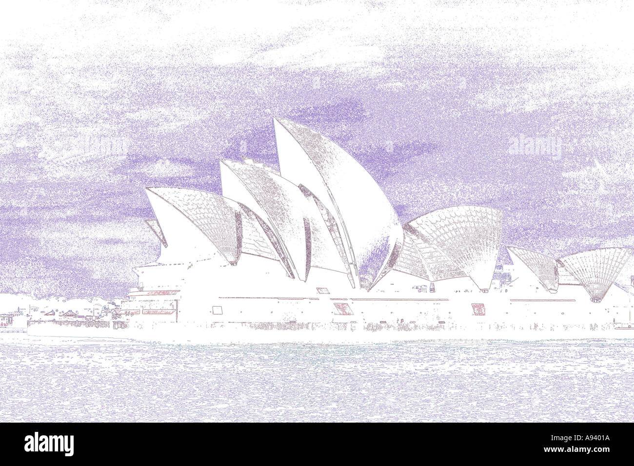 front of the Sydney Opera House in Australia location of the 2000 ...