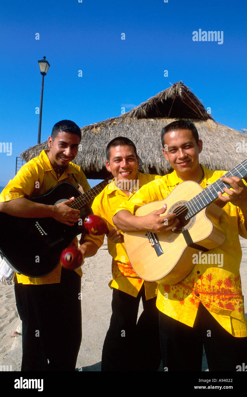 Colorful Mariachi Band in Puerto Vallarta Mexico Stock Photo - Alamy