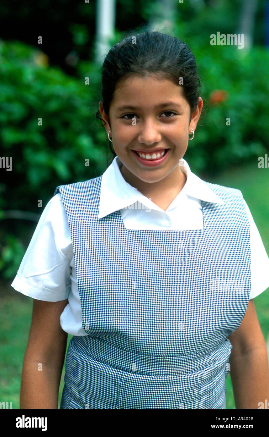 School child age 12 in Puerto Vallarta Mexico Stock Photo - Alamy