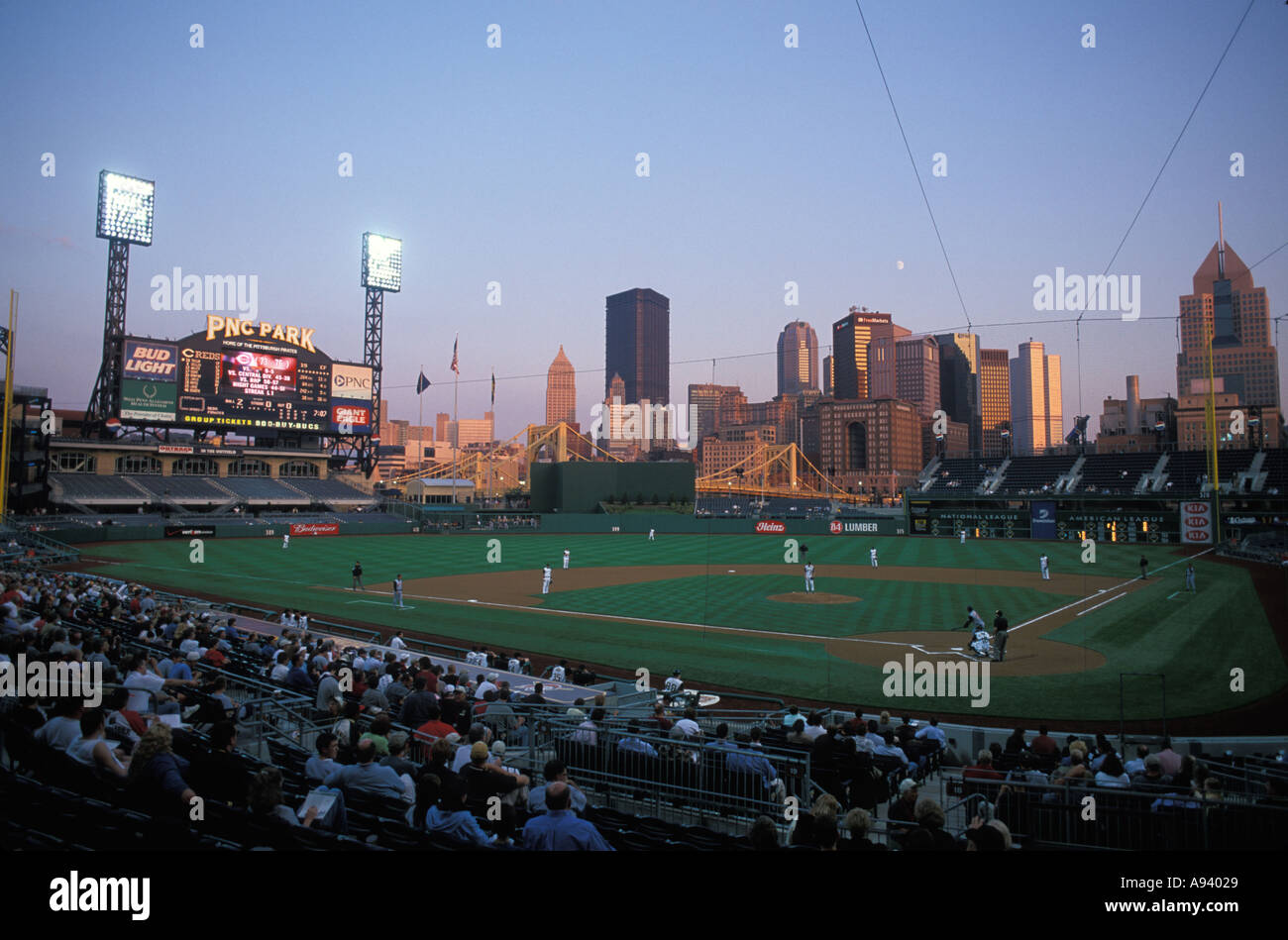 Baseball Game at Heinz Stadium in Pittsburgh PA Stock Photo - Alamy