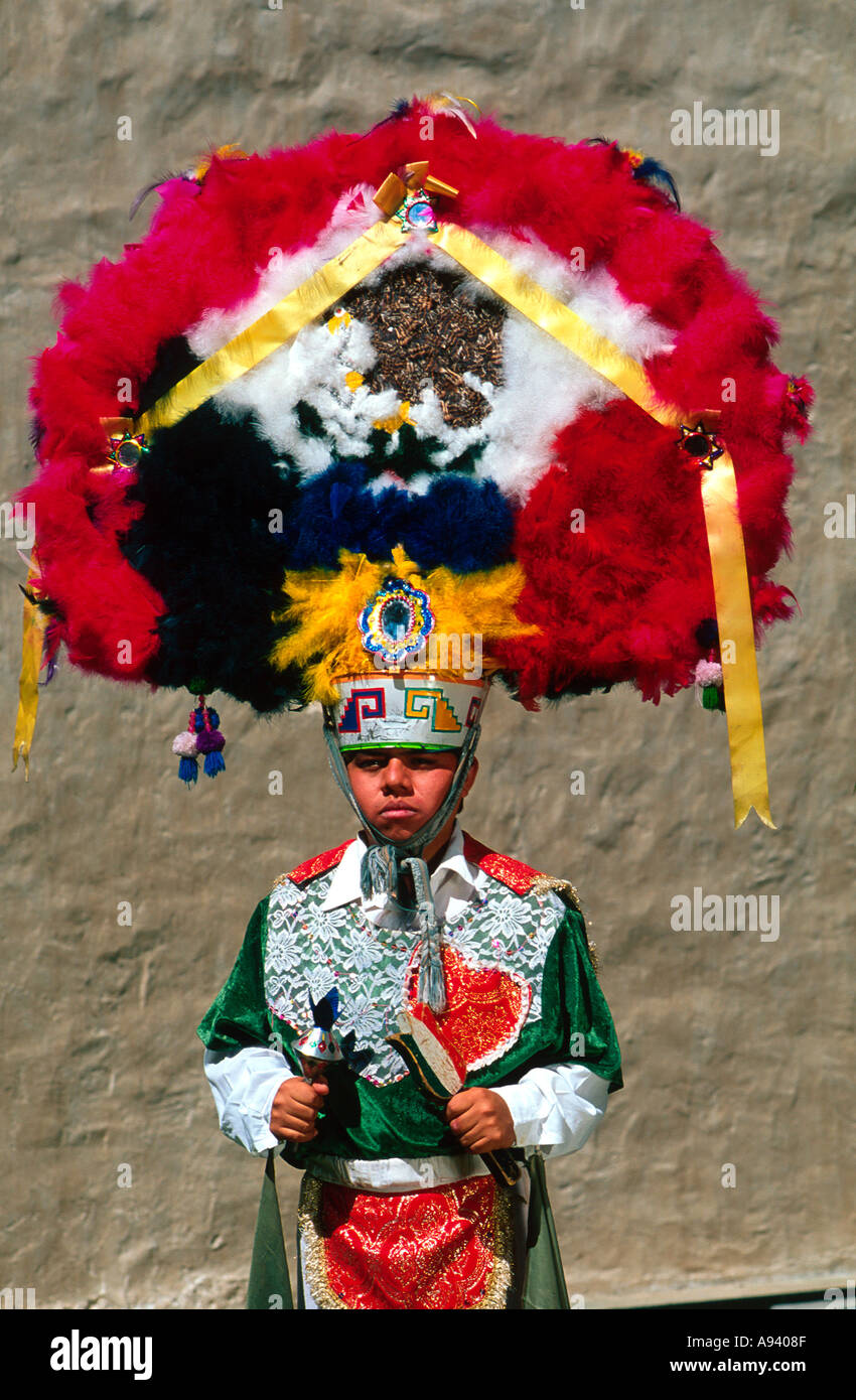 Man in native costume in Oaxaca Mexico Stock Photo - Alamy