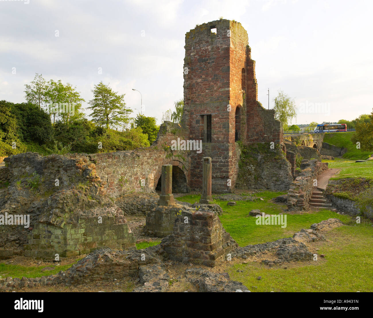 The Old Exe Bridge Exeter Devon UK Stock Photo - Alamy