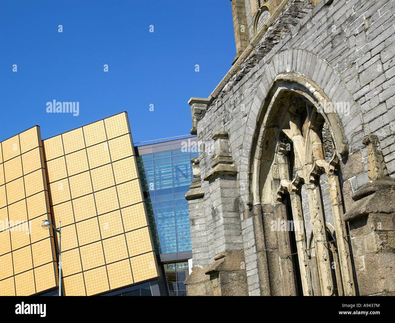 Modern and traditional architecture at the redeveloped Drakes Circus ...