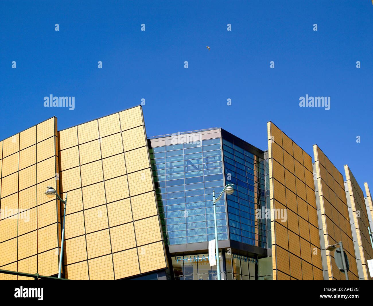 Modern architecture at the redeveloped Drakes Circus shopping centre in ...