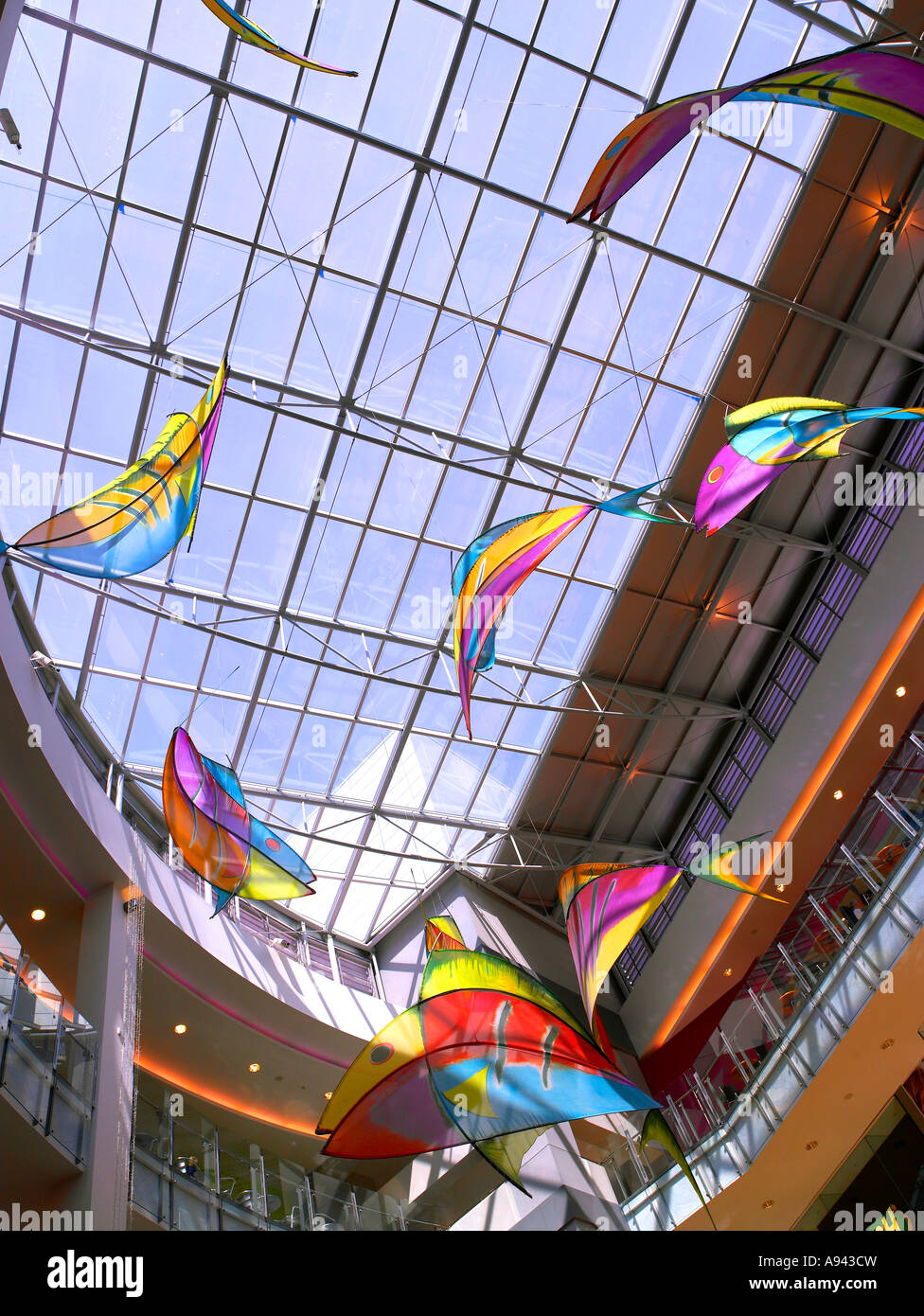 redeveloped Drakes Circus shopping centre in Plymouth, Devon UK Stock ...