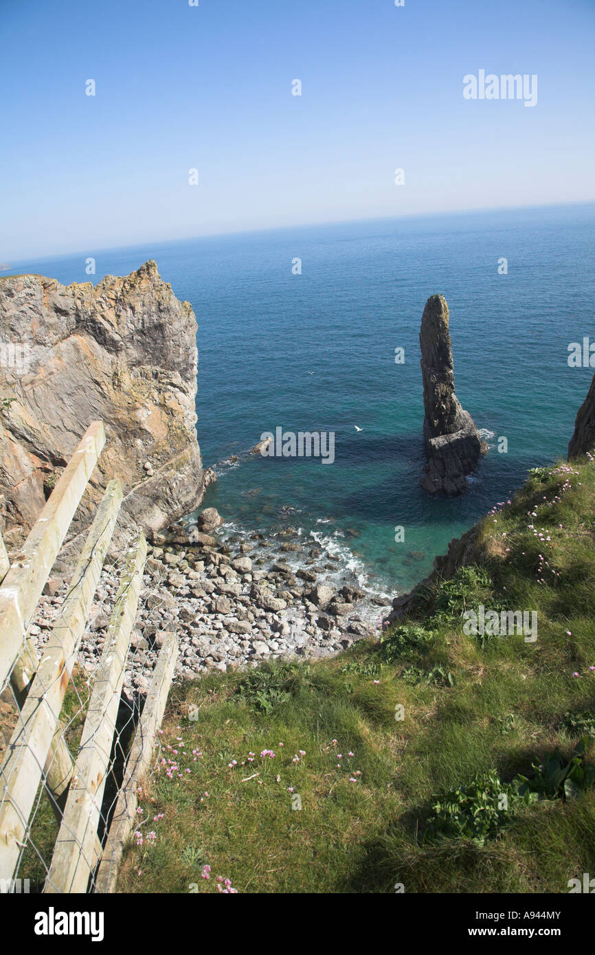 Stack Rocks, Castlemartin Pembrokeshire coast national park, Wales ...