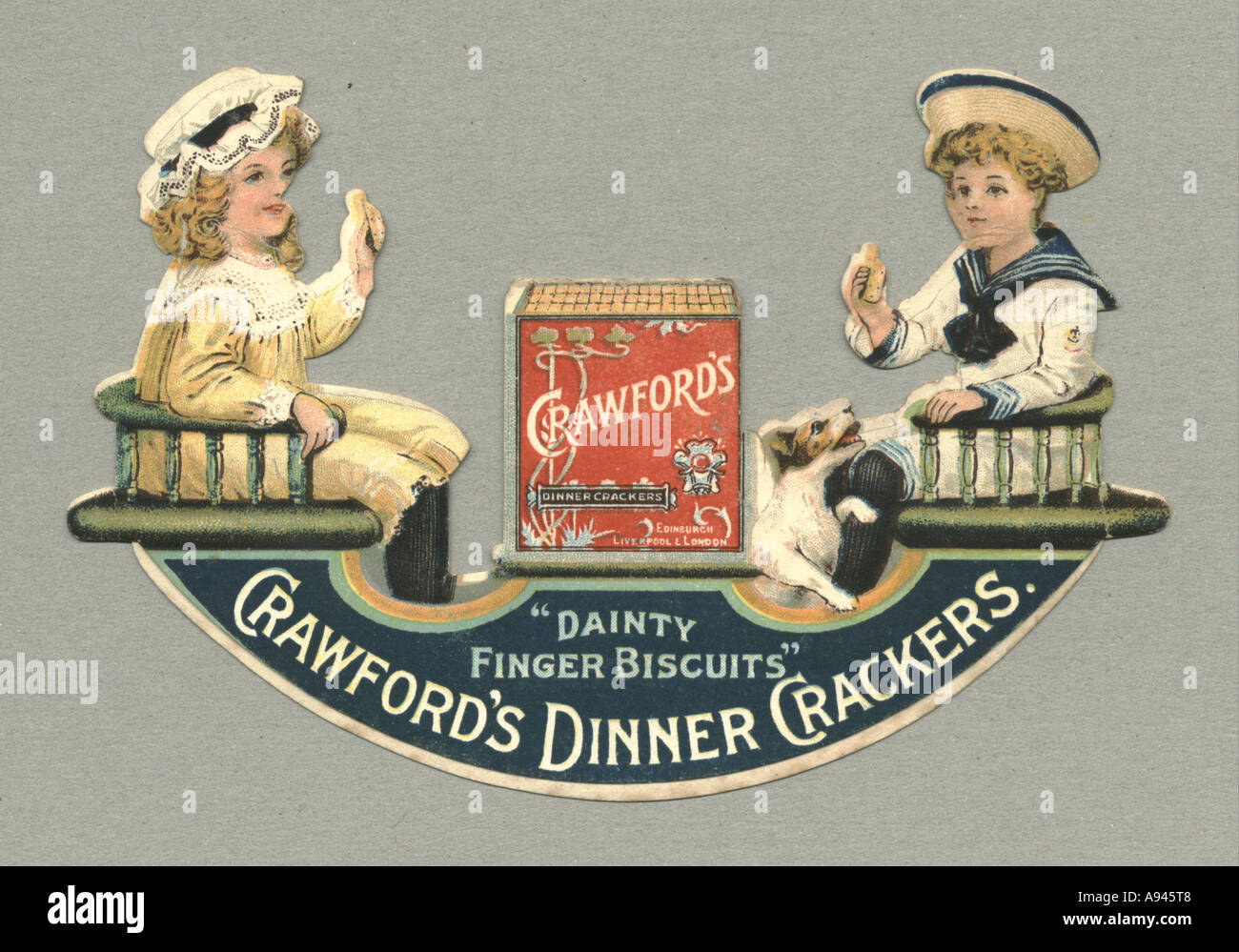 Food advertisement 1890s hi-res stock photography and images - Alamy