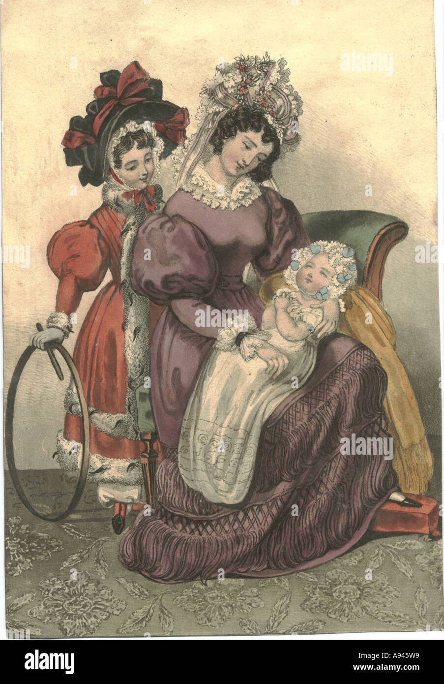 Victorian mother baby hi-res stock photography and images - Alamy
