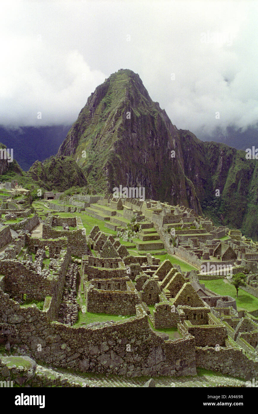 machu picchu peru vertical Stock Photo - Alamy