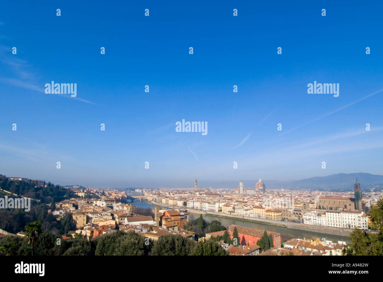 Florence elevated viewpoint hi-res stock photography and images - Alamy