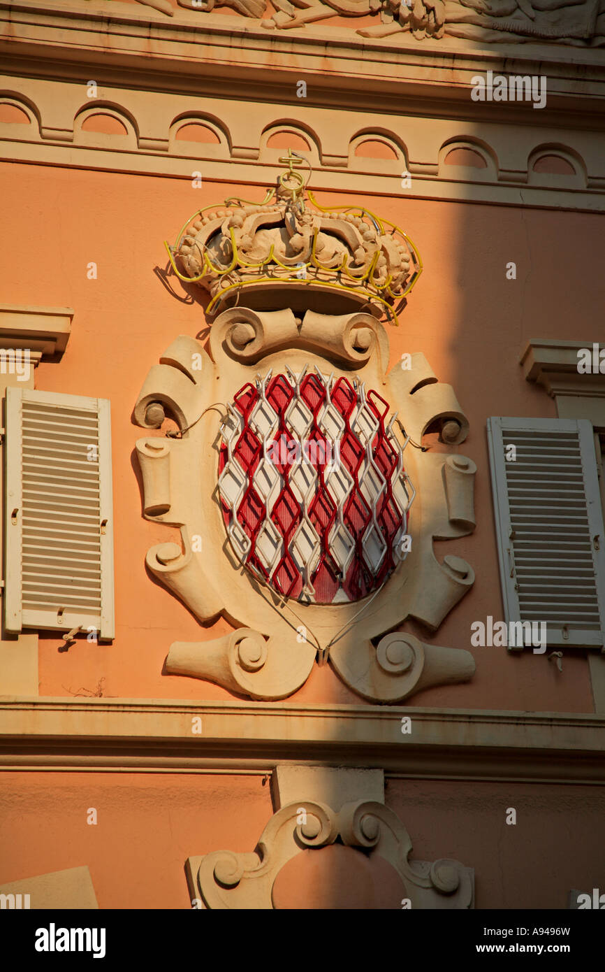 Grimaldi coat of arms hi-res stock photography and images - Alamy
