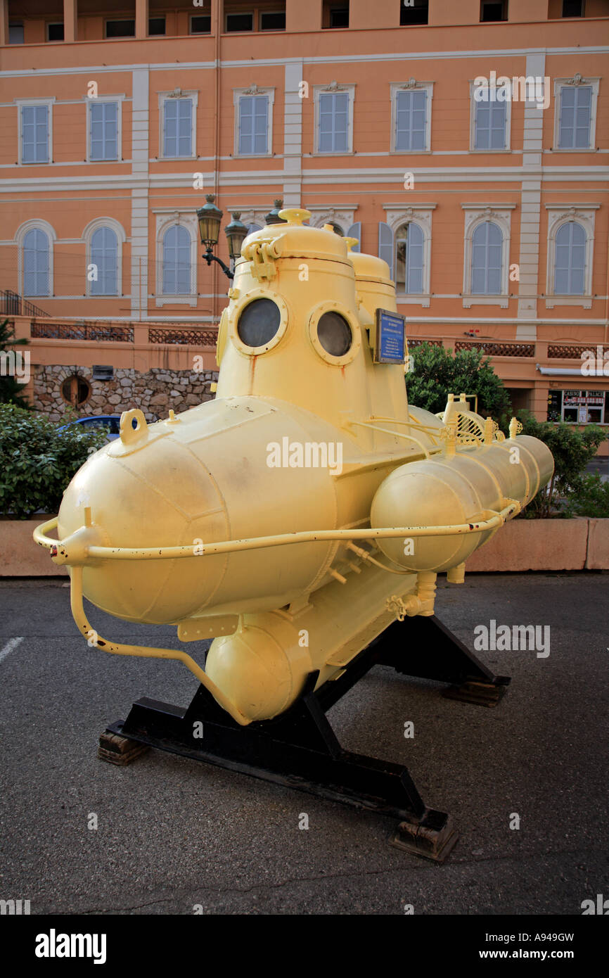 Oceanographic museum monaco submarine hi-res stock photography and ...