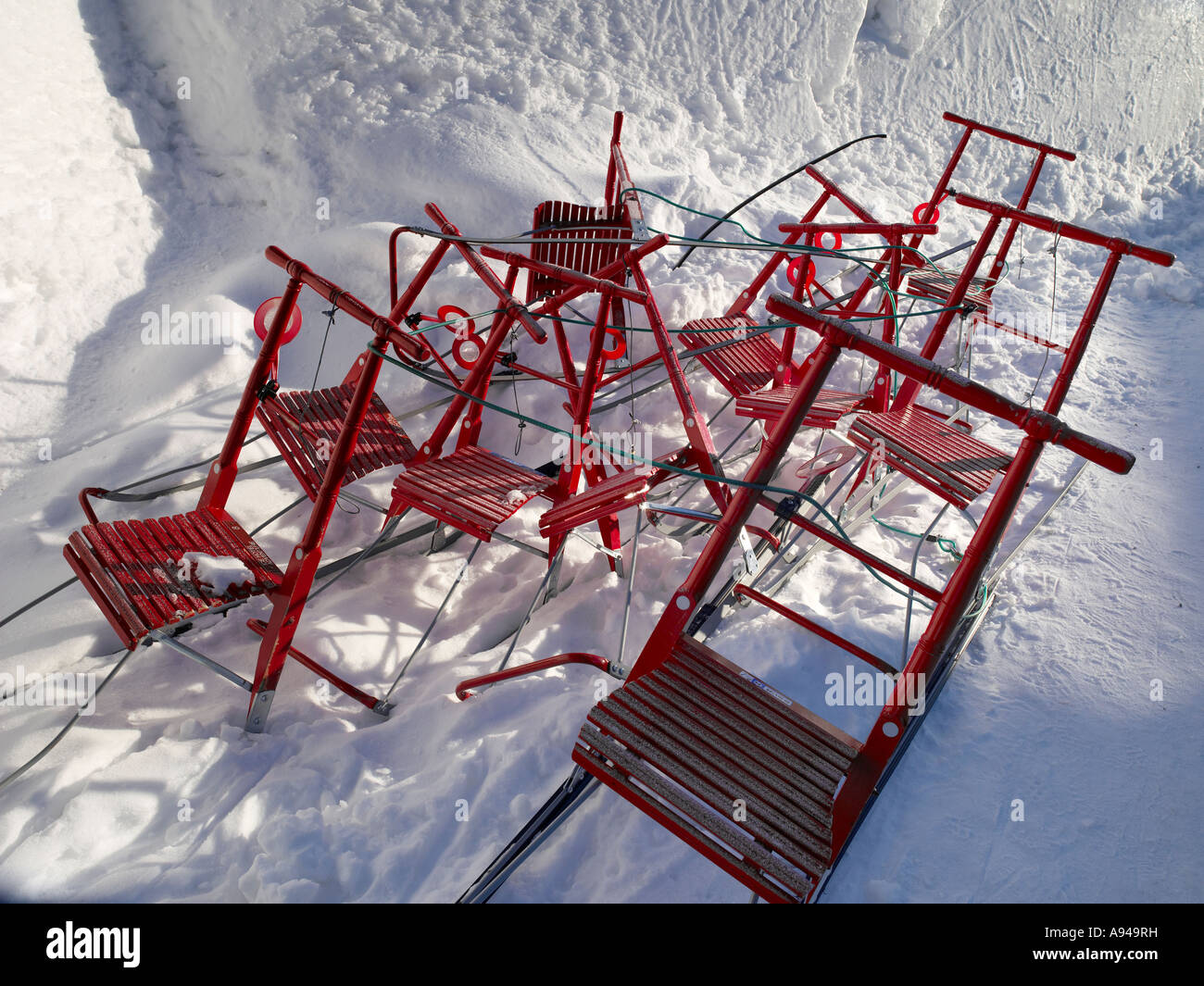 Kick sleds hi-res stock photography and images - Alamy