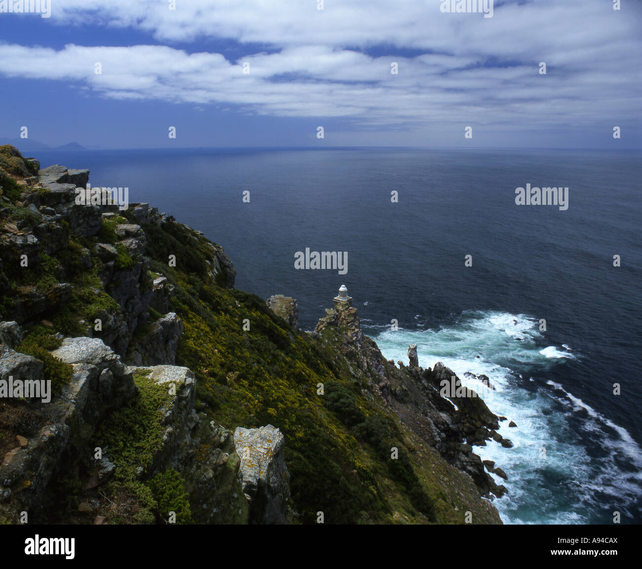 Cape Point Lighthouse Cape Town Western Cape South Africa Stock Photo ...