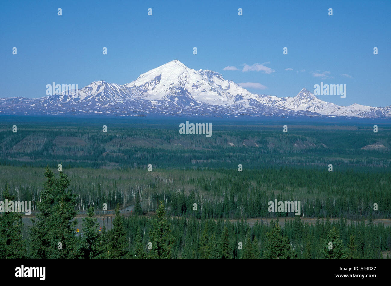 MOUNT SANFORD ALASKA USA North America USA Alaska Stock Photo - Alamy