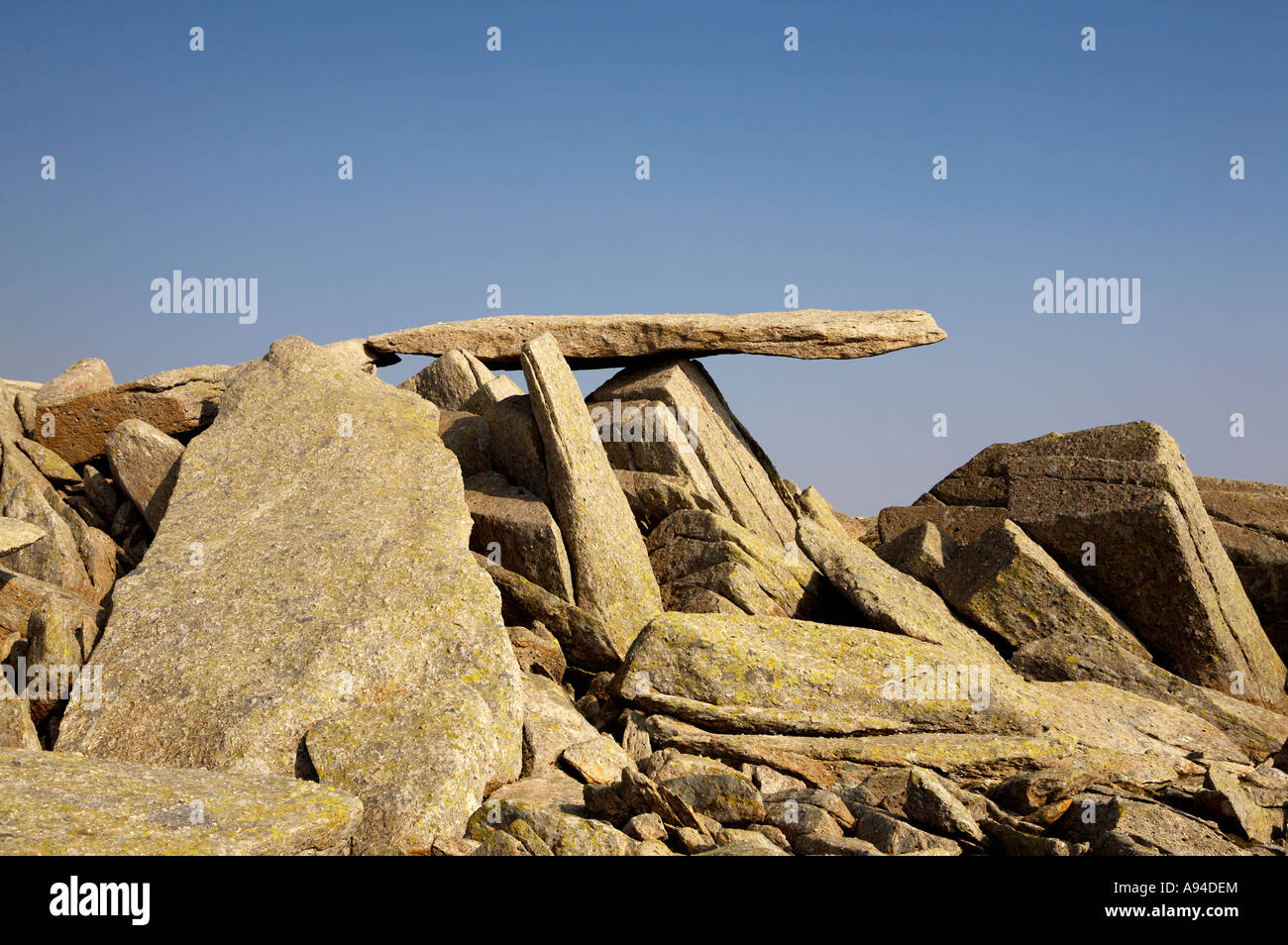 On top of of the Glyders Stock Photo - Alamy