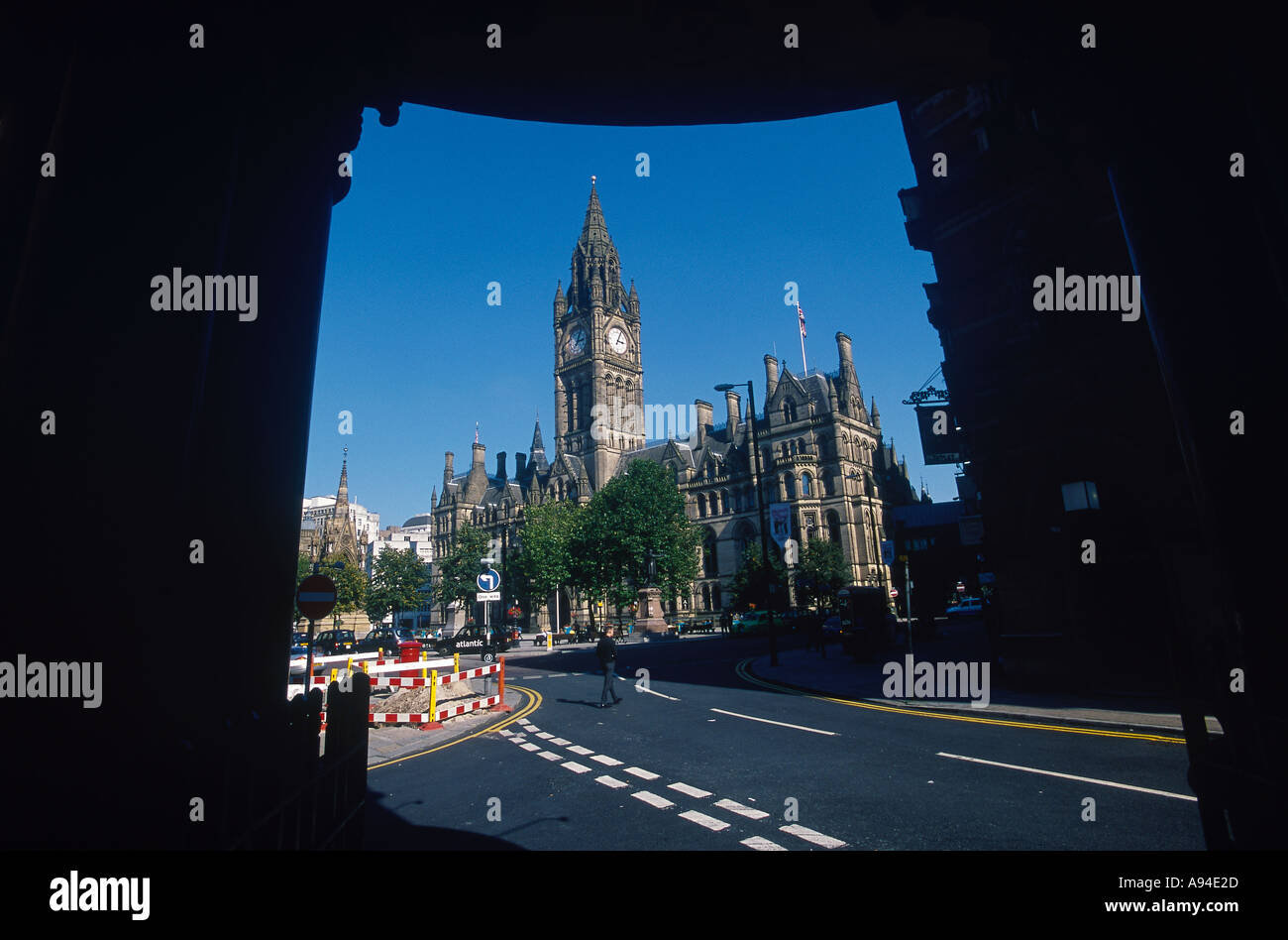 Manchester town hall historical hi-res stock photography and images - Alamy