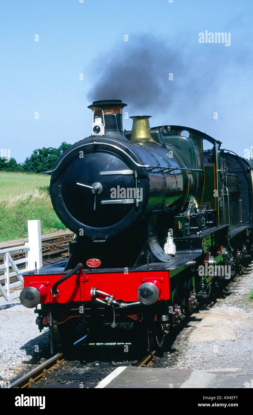 Steam train West Somerset railway Stock Photo - Alamy