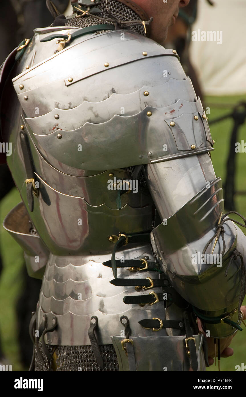 Medieval Knight Armour Britain Stock Photos & Medieval Knight Armour ...