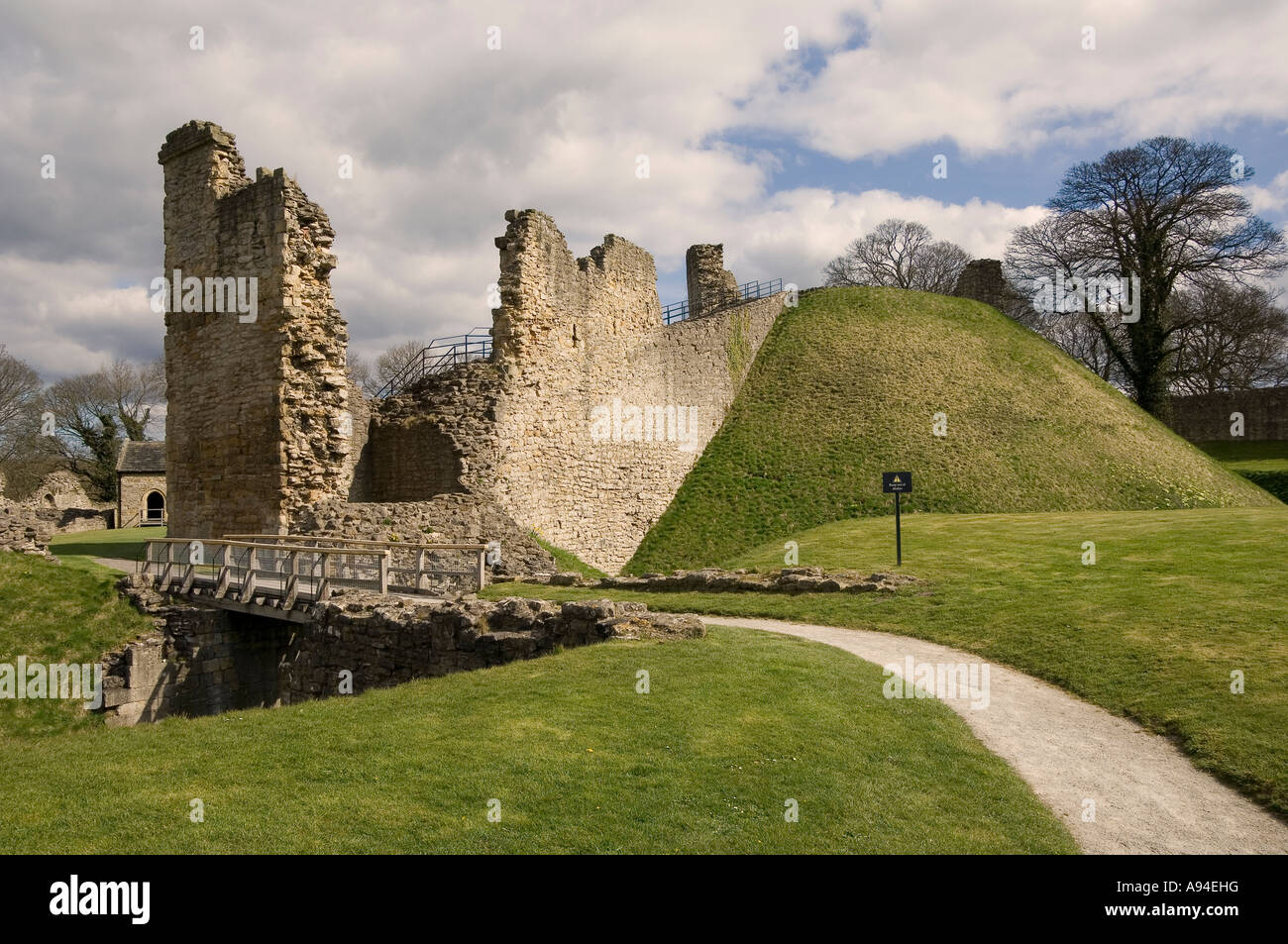 Pickering castle north yorkshire england hi-res stock photography and ...