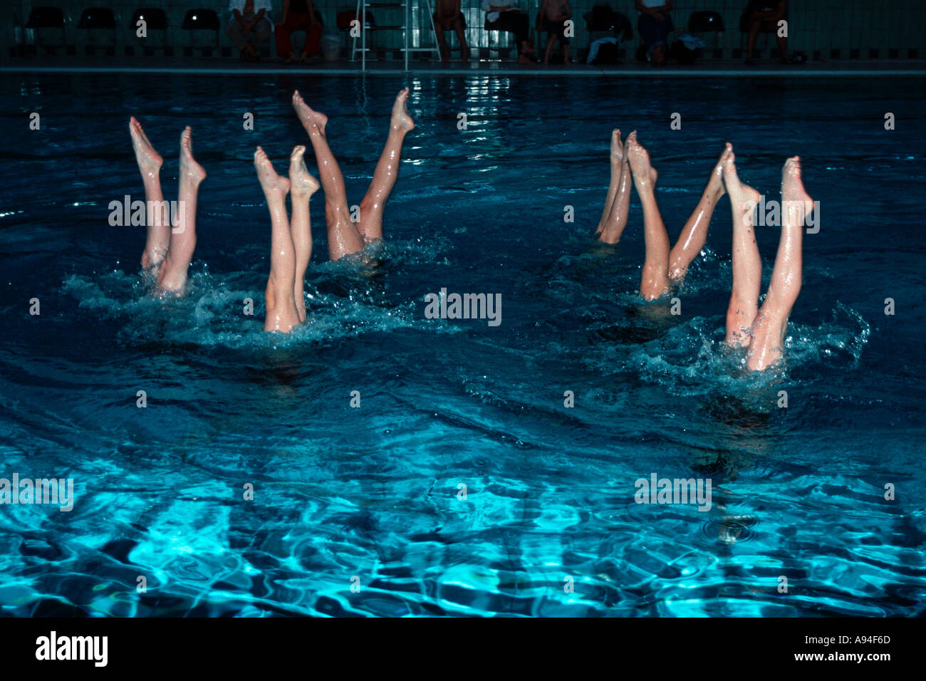 Synchronized swimming legs hi-res stock photography and images - Alamy