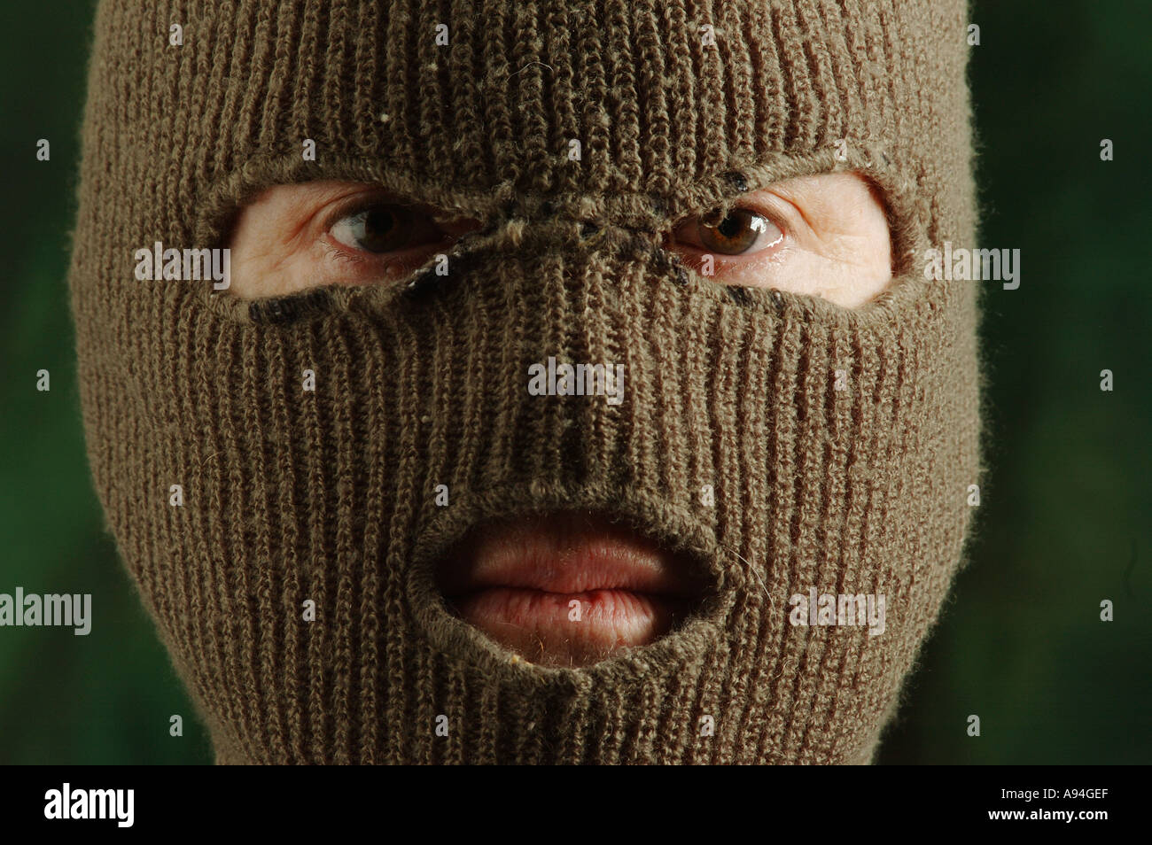scary woman in balaclava ski mask dsca 4208 Stock Photo - Alamy