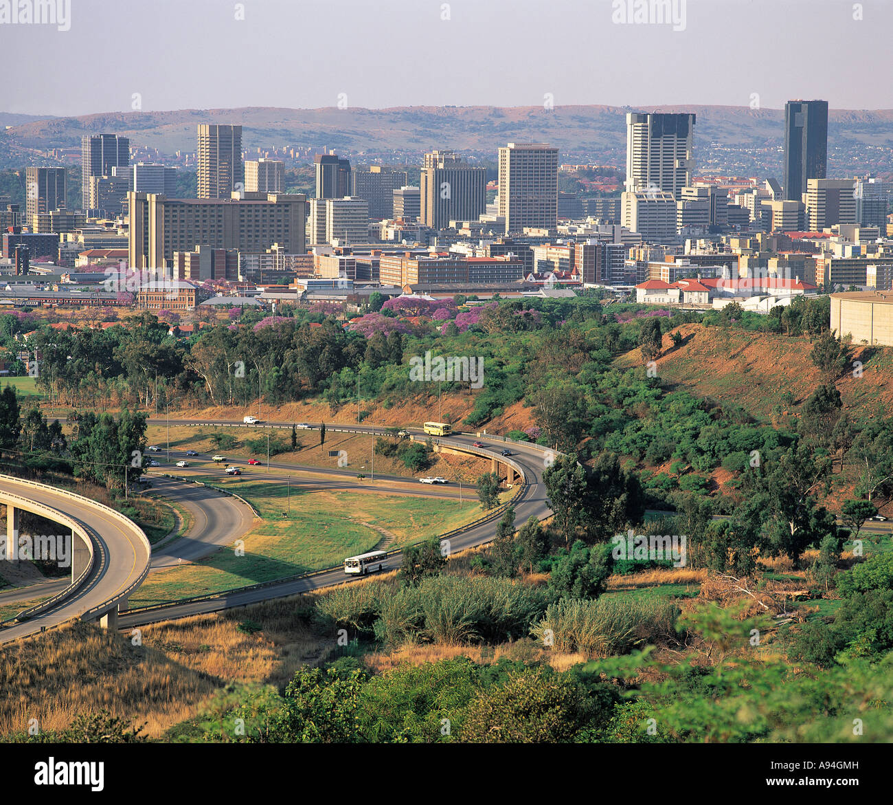 View of Pretoria Gauteng South Africa Stock Photo - Alamy