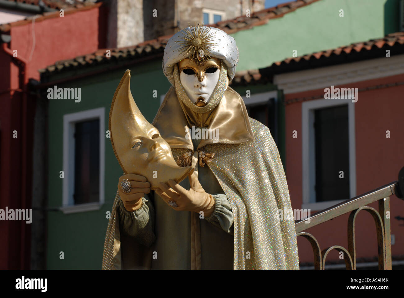 Moon mask carnival hi-res stock photography and images - Alamy