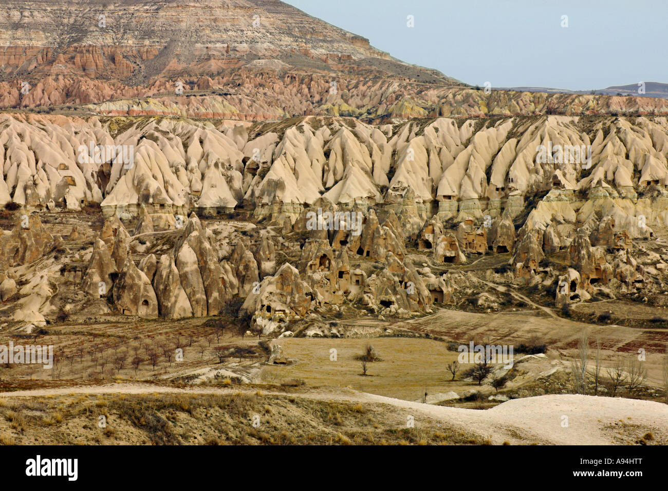 The alien landscape of Cappadocia Turkey Stock Photo - Alamy