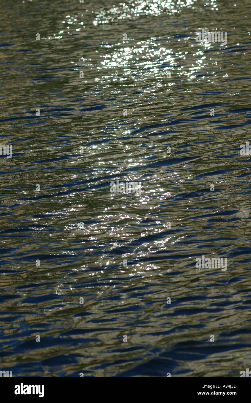silver sheen on water surface dsca 3793 Stock Photo - Alamy