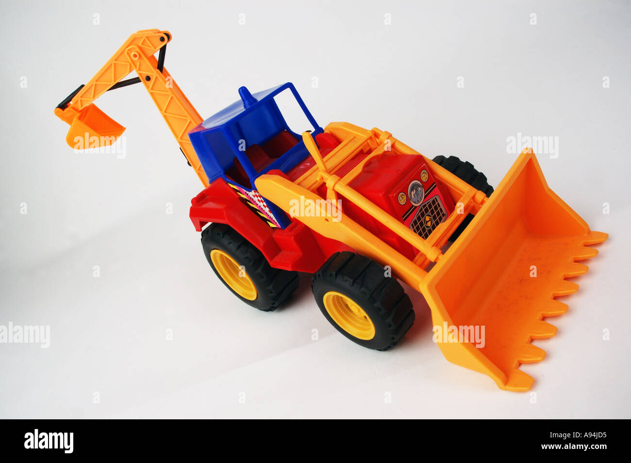 toy front end loader dsca 3881 Stock Photo - Alamy