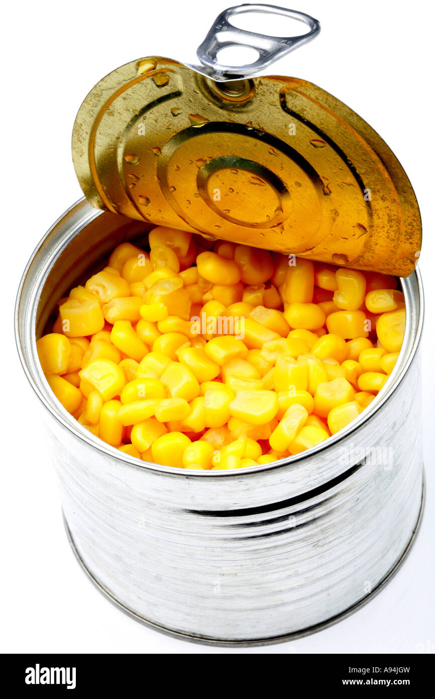 Tin Sweetcorn Stock Photos & Tin Sweetcorn Stock Images - Alamy