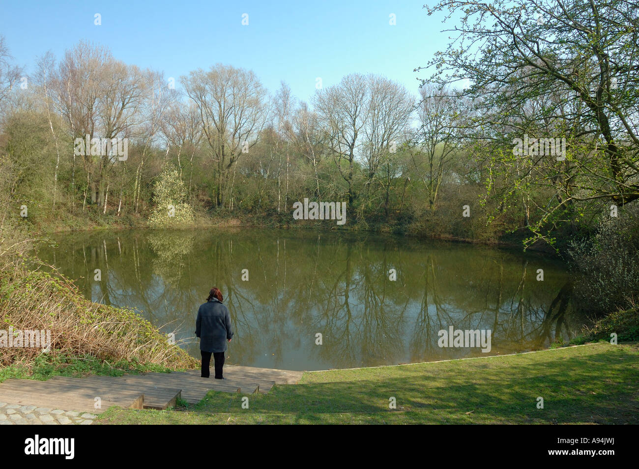 The Spanbroekmolenkrater, a huge crater left by a mine, set off under ...