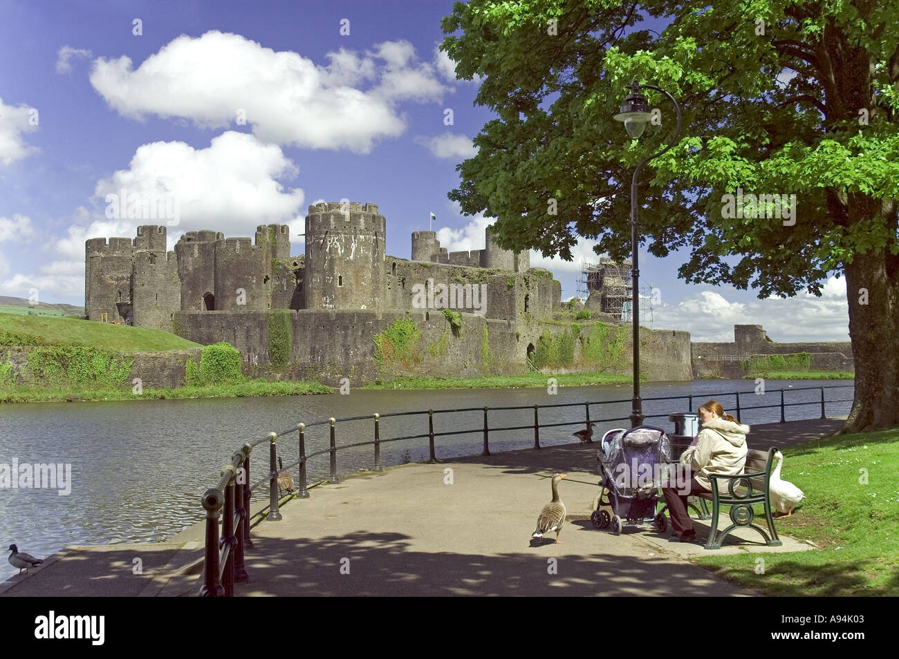 Park wales welsh castle hi-res stock photography and images - Alamy