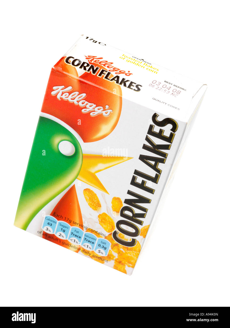 Breakfast Corn Cereal Stock Photo - Alamy