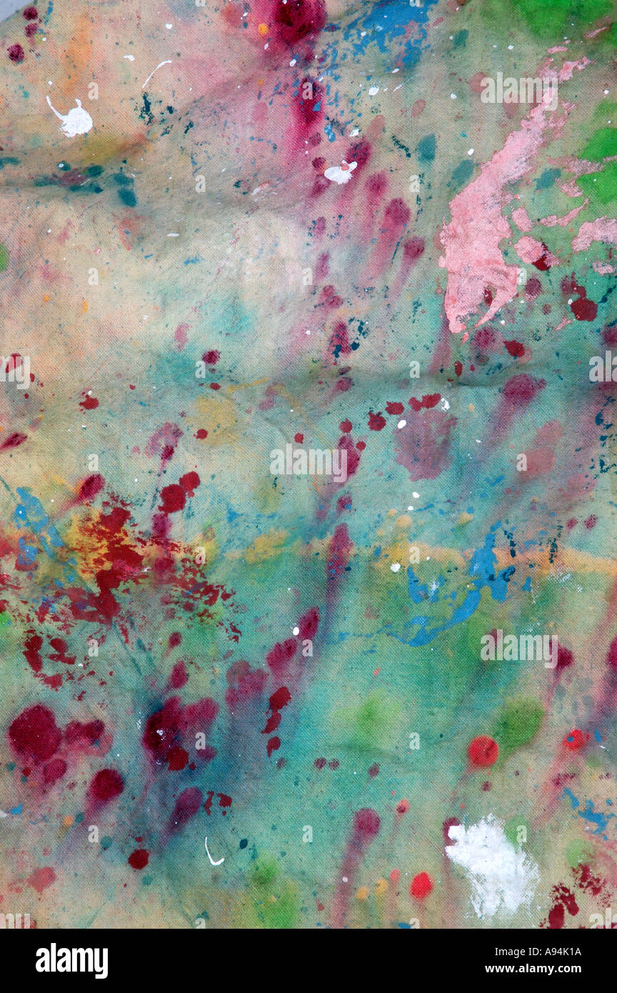 Canvas drop cloth floor hi-res stock photography and images - Alamy