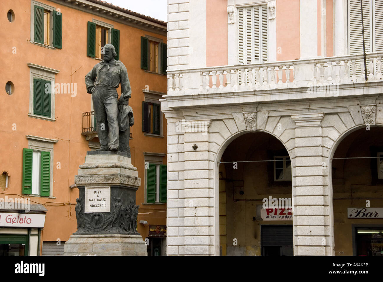 Garibaldi square pisa hi-res stock photography and images - Alamy
