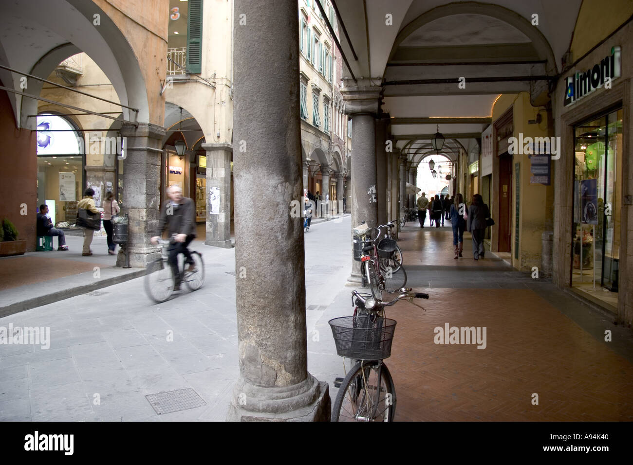 Borgo Stretto Pisa Tuscany Italy Stock Photo - Alamy