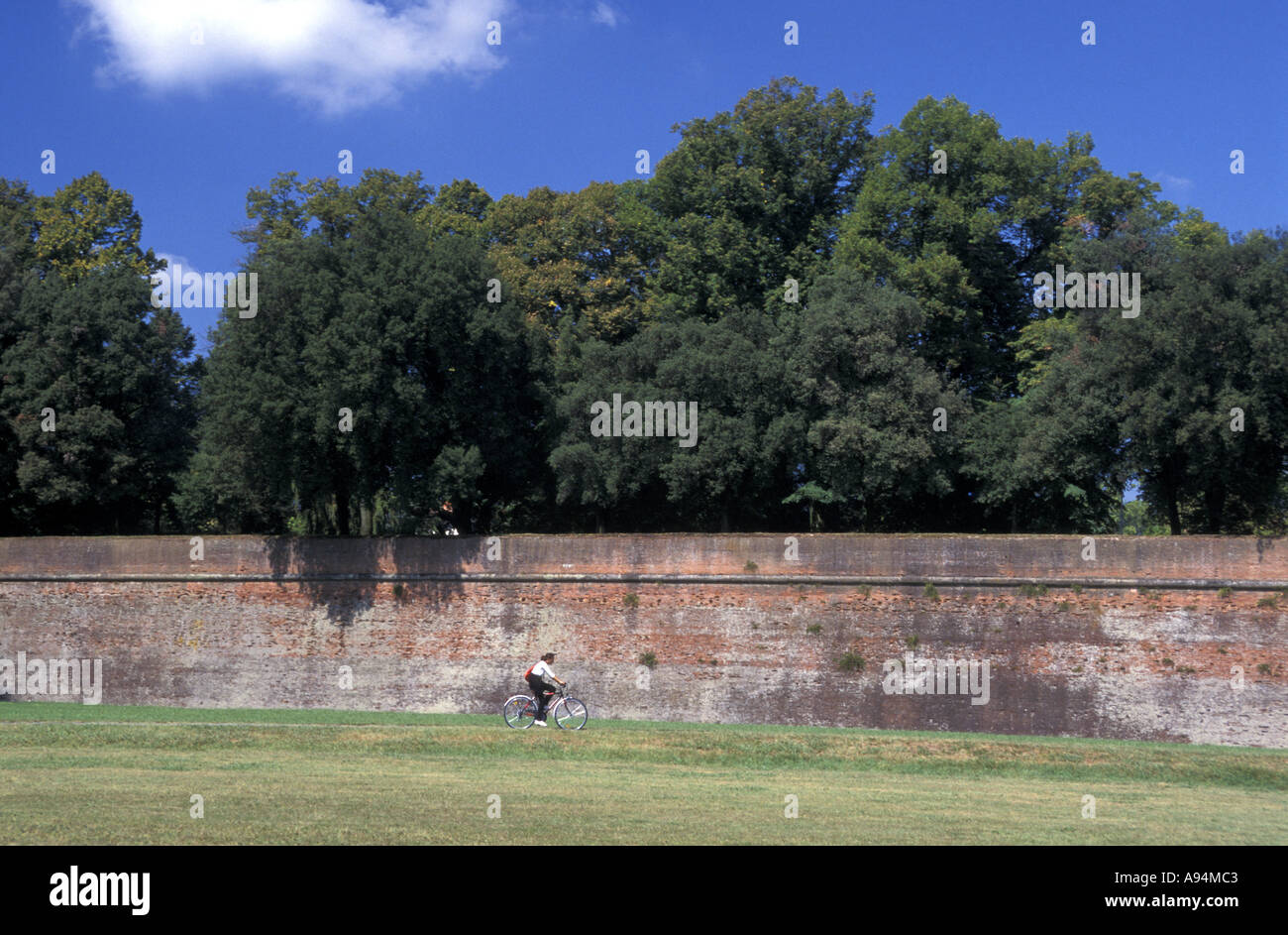 Lucca city wall hi-res stock photography and images - Alamy