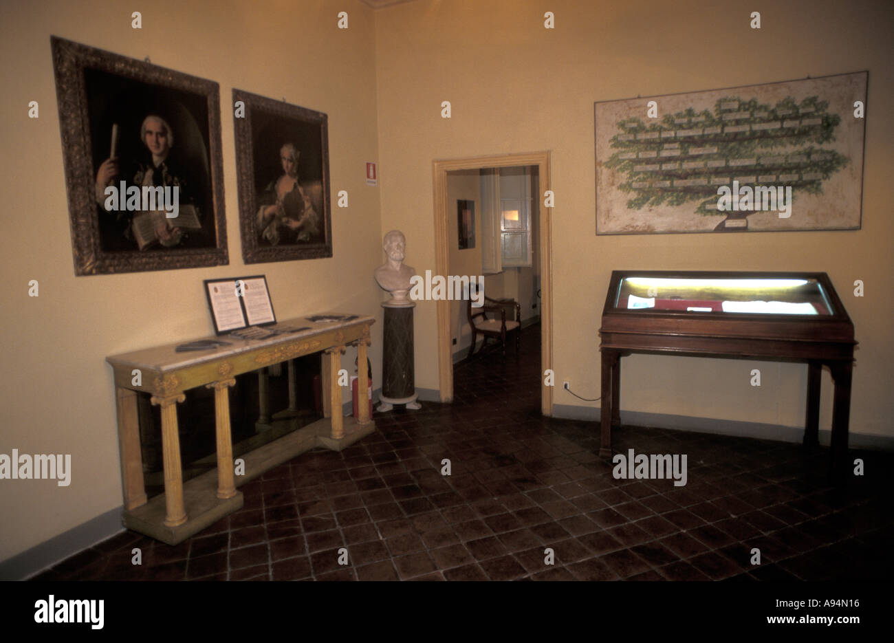 House museum of Giacomo Puccini Lucca Tuscany Italy Stock Photo - Alamy