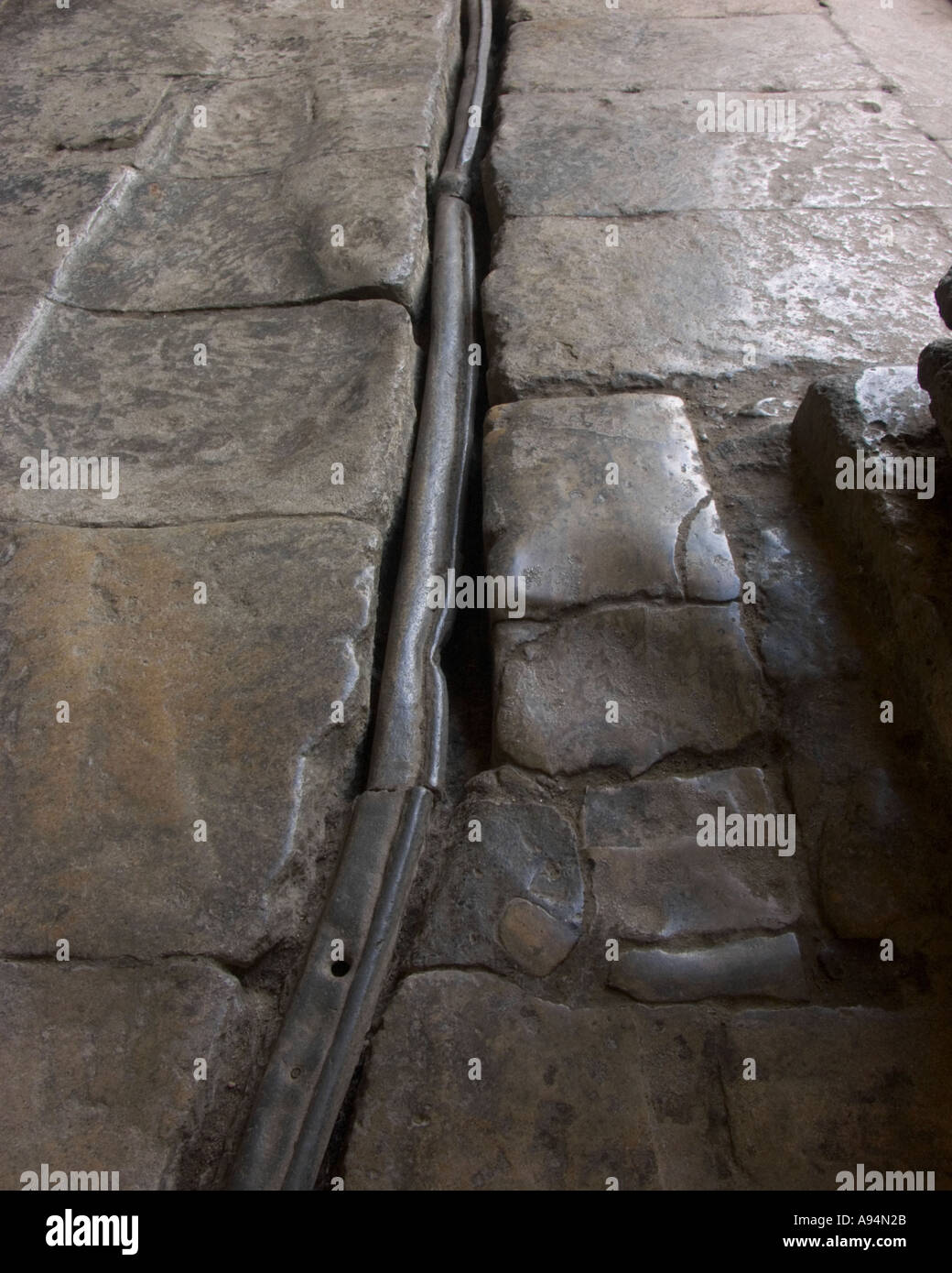 Roman lead plumbing hi-res stock photography and images - Alamy