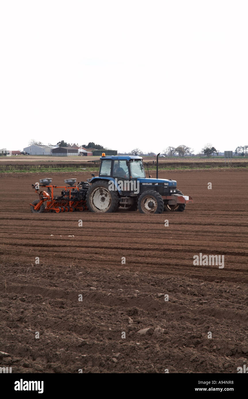 tractor agriculture farming,uk field Stock Photo - Alamy