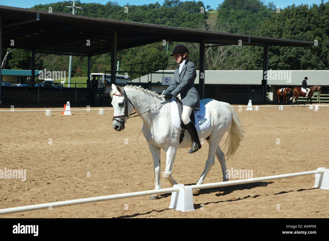 young cancer survivor with one leg missing amputee rides dressage dsca ...