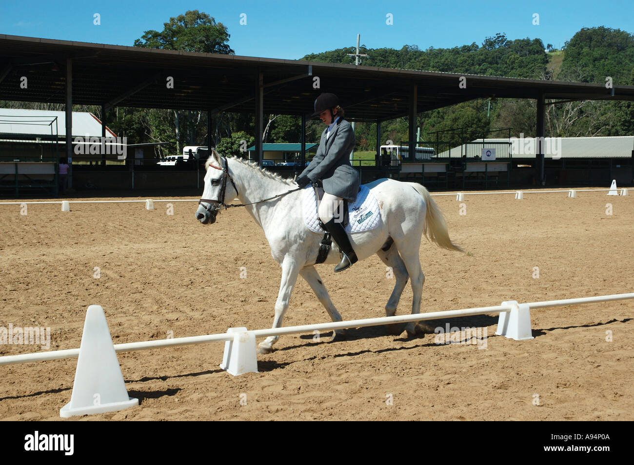 young cancer survivor with one leg missing amputee rides dressage dsca ...
