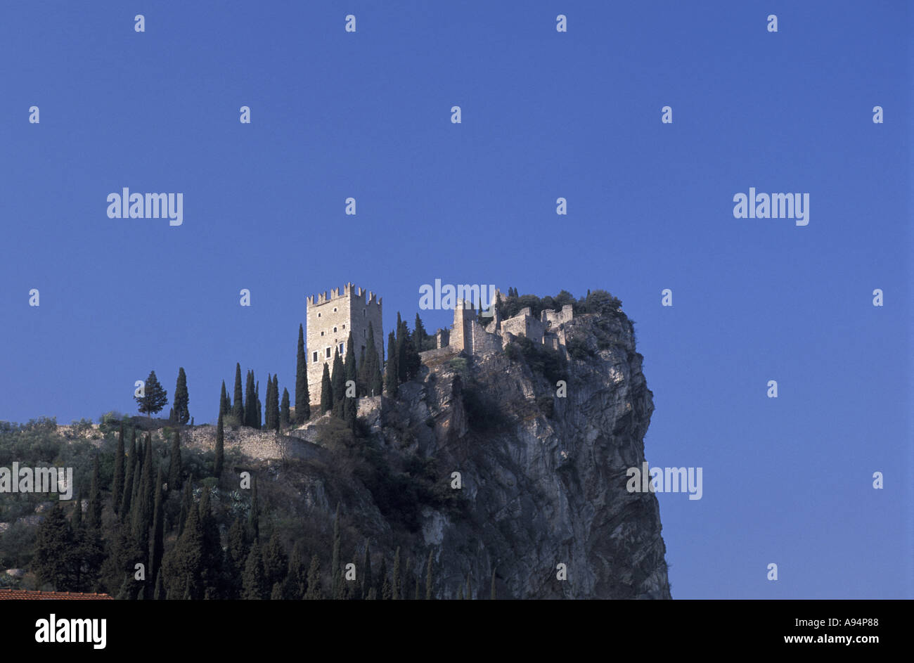 Castello di Arco Trentino Alto Adige Italy Stock Photo - Alamy