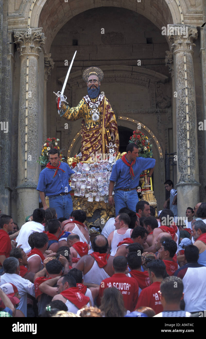 San Paolo Palazzolo Acreide Siracusa Sicily Italy Stock Photo - Alamy