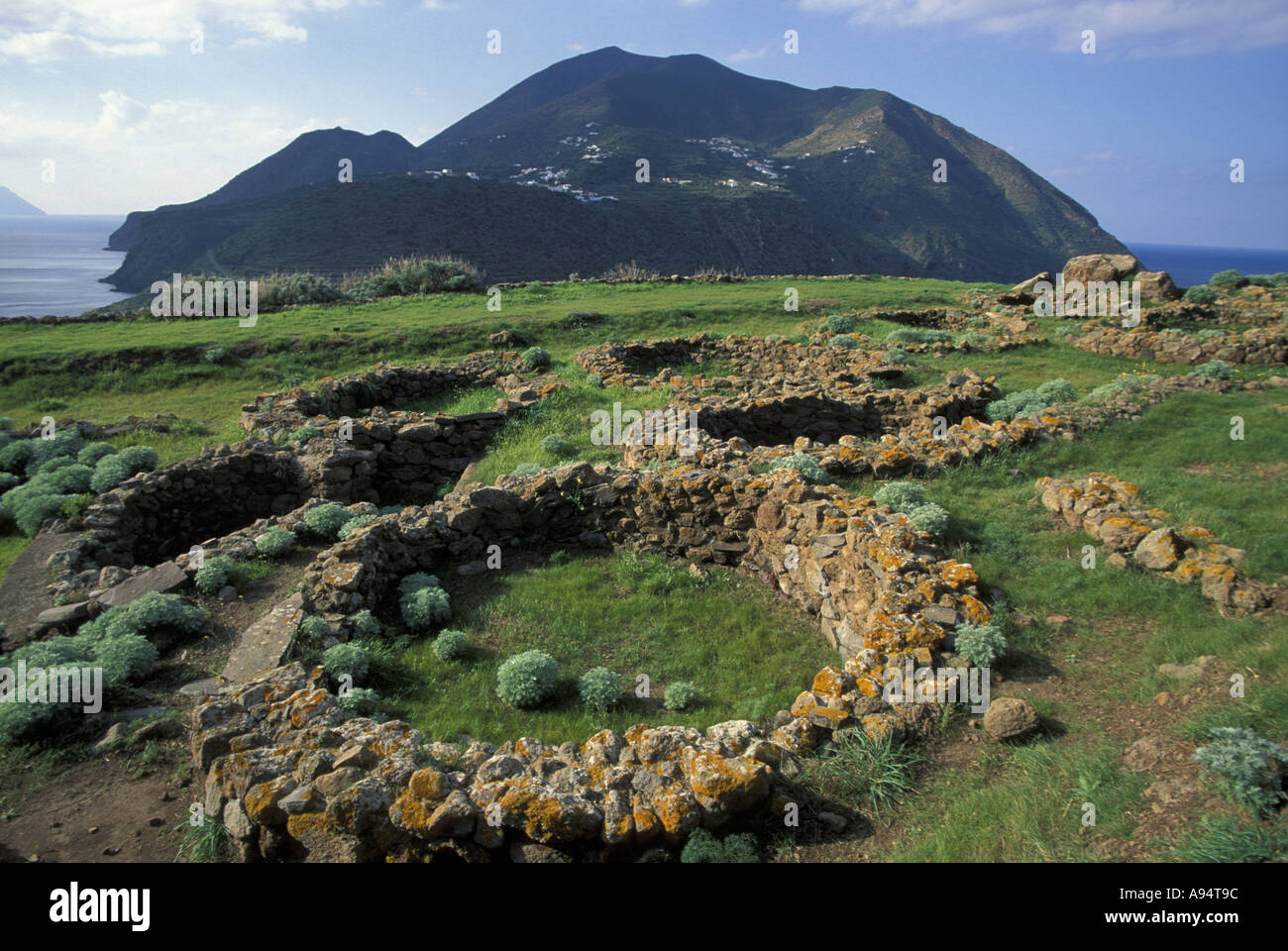 Graziano cape Filicudi island Aeolian islands Sicily Italy Stock Photo ...