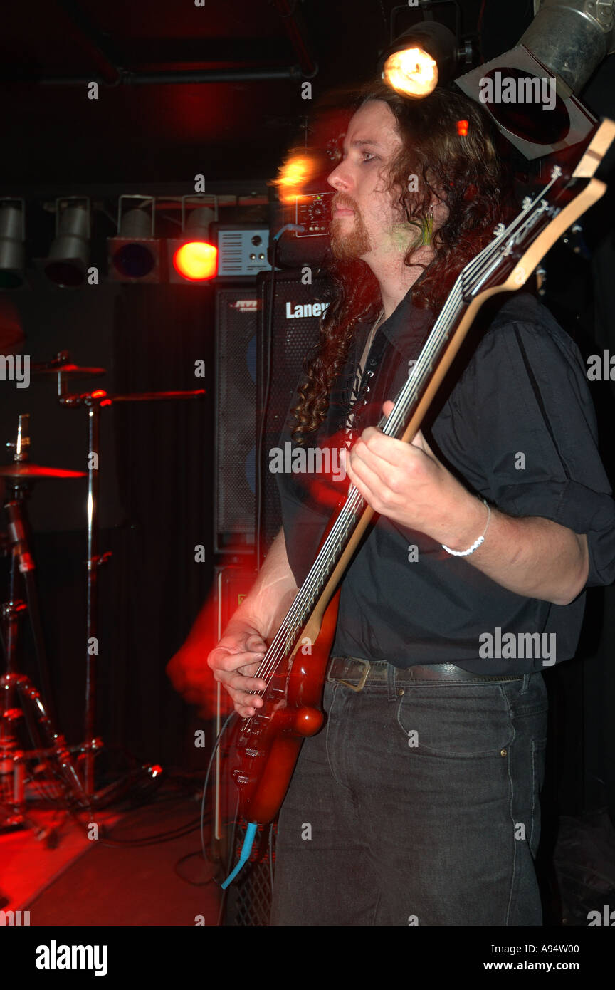 Goth guitarist hi-res stock photography and images - Alamy